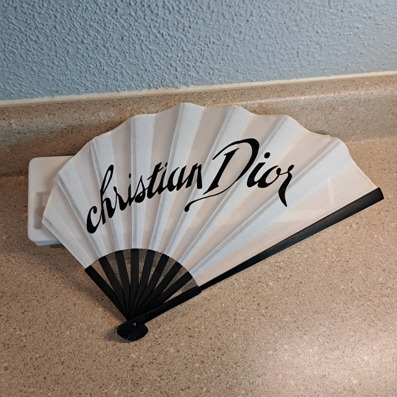 Dior | Accessories | Christian Dior Folding Fan Vip Gift | Poshmark